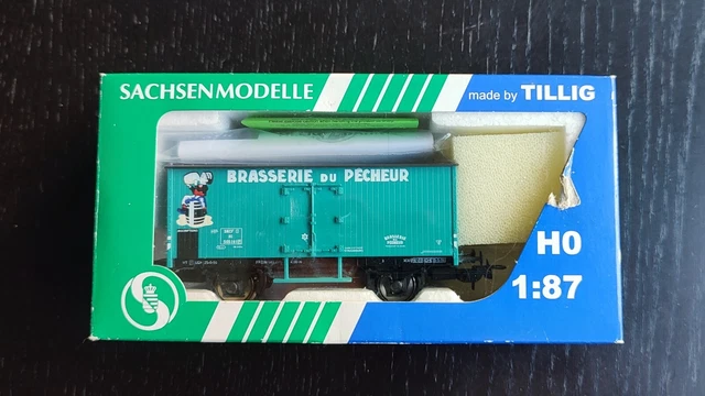 TRAIN SACHSENMODELLE HO 1/87 WAGON 78848 Brasserie Du Pêcheur EUR 19,00 - PicClick FR