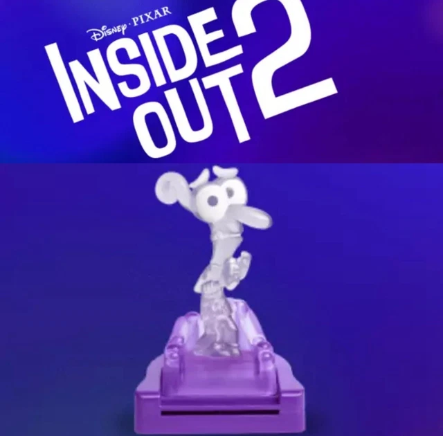 2024 MCDONALD'S INSIDE Out 2 Disney- HAPPY MEAL TOYS -toy #2 Fear- New ...