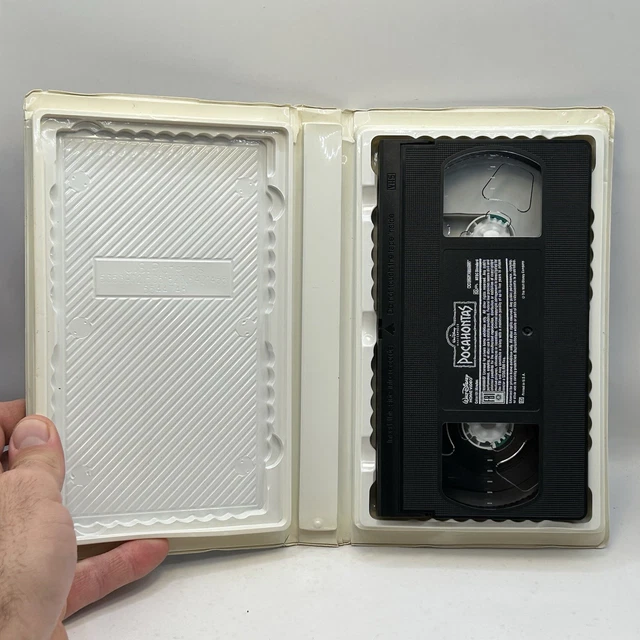 POCAHONTAS VHS DISNEY Video Tape Masterpiece 90s Classic Clamshell ...