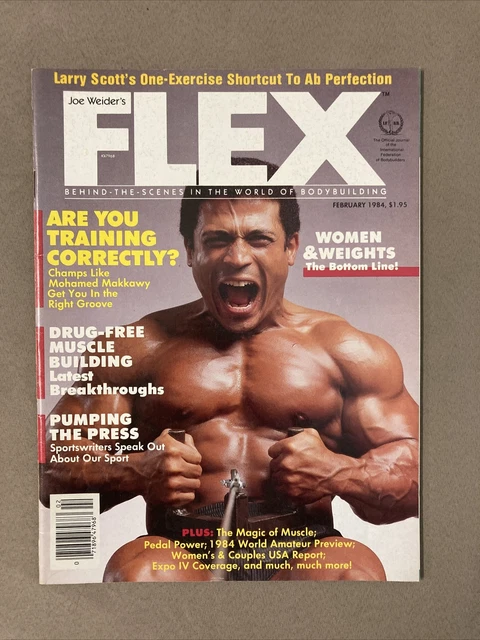 FLEX BODYBUILDING MUSCLE Magazine / Mohammed Makkawy / 02-84 £9.77 ...