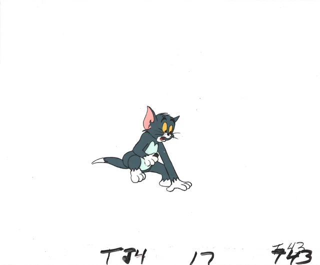 TOM & JERRY Cartoon Animation Cel and Drawing Anime Filmation 1980-82 E ...