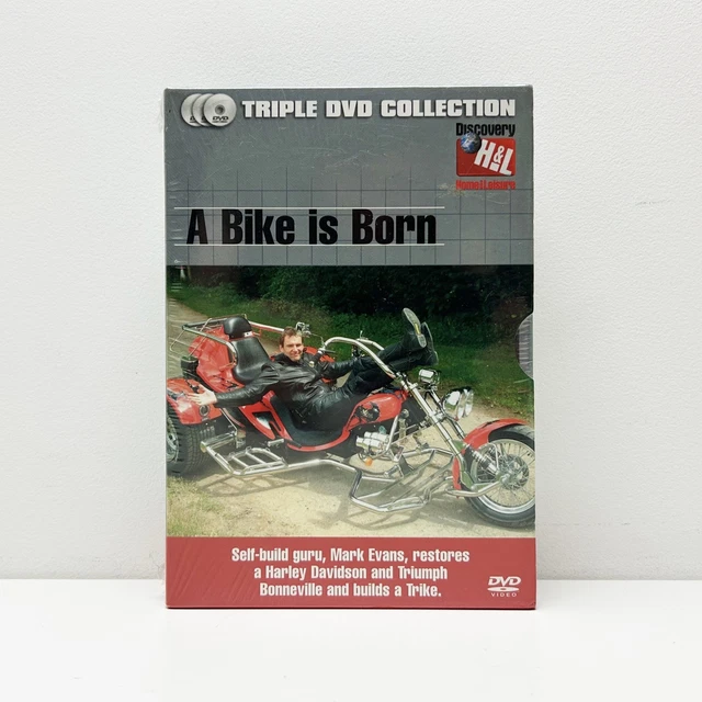 A BIKE IS BORN Mark Evans Triple DVD Collection Triumph / Harley - NEW & SEALED £23.57 - PicClick UK