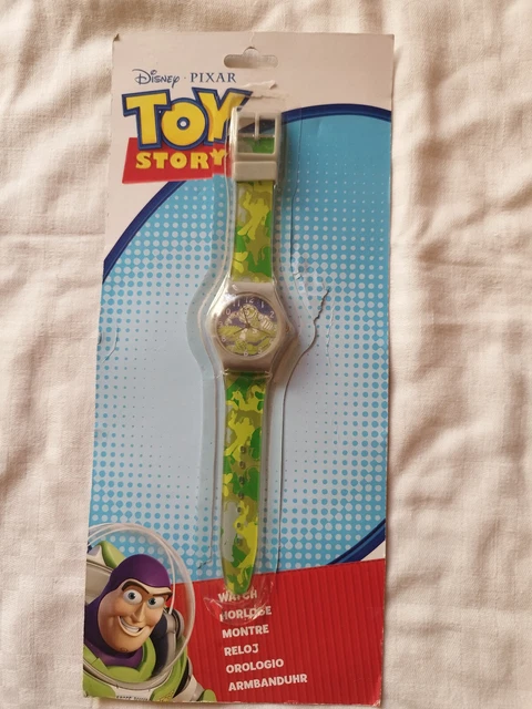 DISNEY PIXAR TOY Story Kids Euroswan Buzz Lightyear Mimetic Watch ...