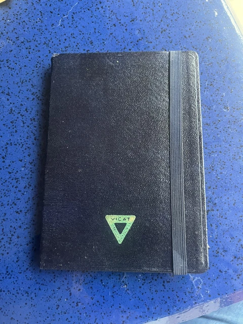 CARNET DE CHANTIER Publicitaire Ciment Vicat EUR 15,00 - PicClick FR