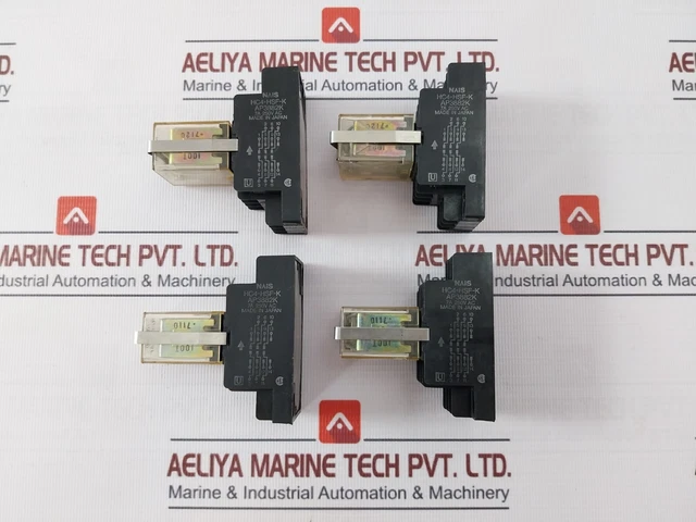 TAIKO RABK-4P PROTECTION Relay With Base 7A 250V AC 51122V HC4-HSF-K ...