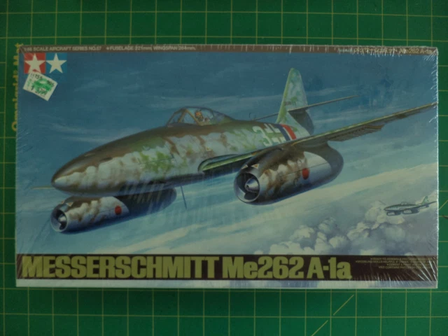MESSERSCHMITT ME 262 A-1a German WWII Jet - Tamiya Kit No. 61087 -- 1:48 scale EUR 26,80 ...