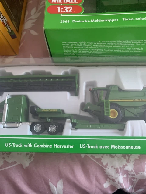PRESSOFUSO SIKU FARMER 1851 CARGO CORONATO CON JOHN DEERE 9680i WTS ...