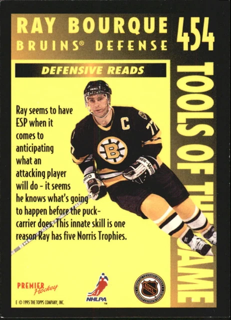 CARTE DE HOCKEY 1994-95 Topps/OPC Premier Boston Bruins #454 Ray Bourque TOTG EUR 2,21 - PicClick FR