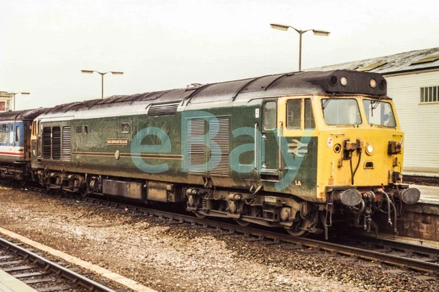 UK DIESEL TRAIN Railway Photograph Of Class 50 50007. Rm50-51 £1.70 ...
