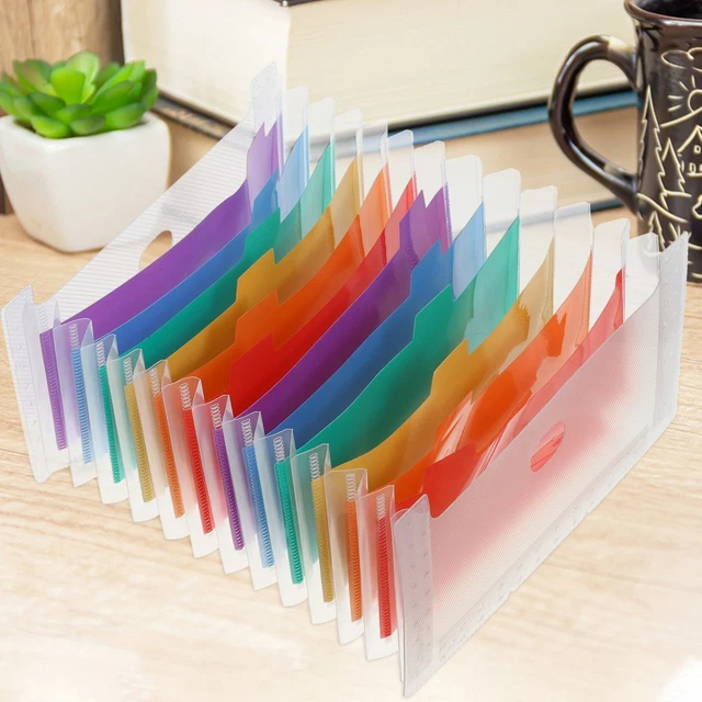 IMPORTANT DOCUMENT ORGANIZER File Portable with Folder Organiser $20.56 ...