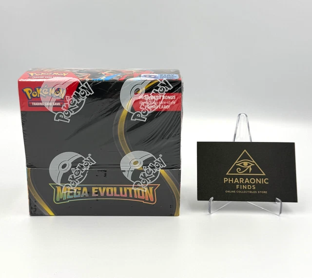 POKÉMON TCG: MEGA Evolutions Enhanced Booster Box Sealed English 36 ...