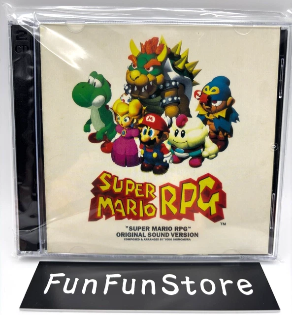 NINTENDO SUPER MARIO RPG Original Soundtrack CD Complete Set Japan Release Used EUR 210,65 ...