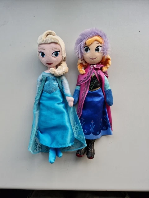 DISNEY POSH PAWS Elsa And Anna Frozen 11" Plush Soft Toy £9.99 ...