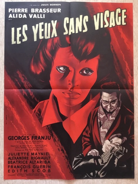 LES YEUX SANS visage - Affiche cinéma originale (EO 1960) French Movie Poster EUR 300,00 ...