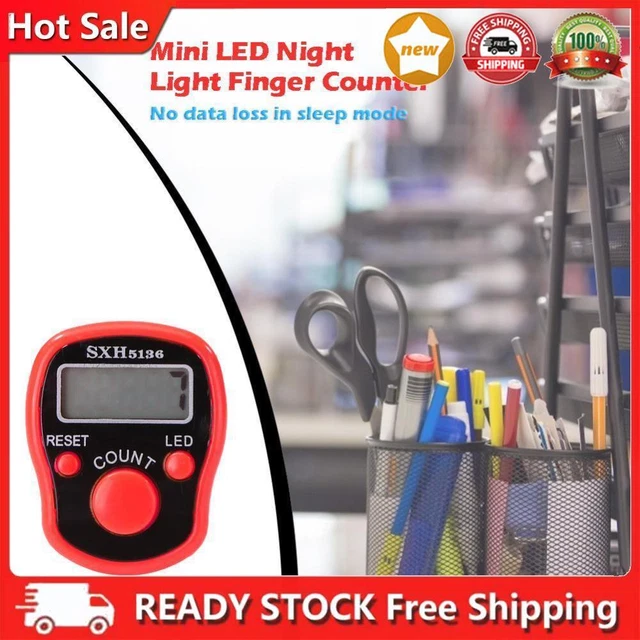 LUMINOUS LIGHTWEIGHT SMALL Counter Tally Counter Mini Counter for Chant ...