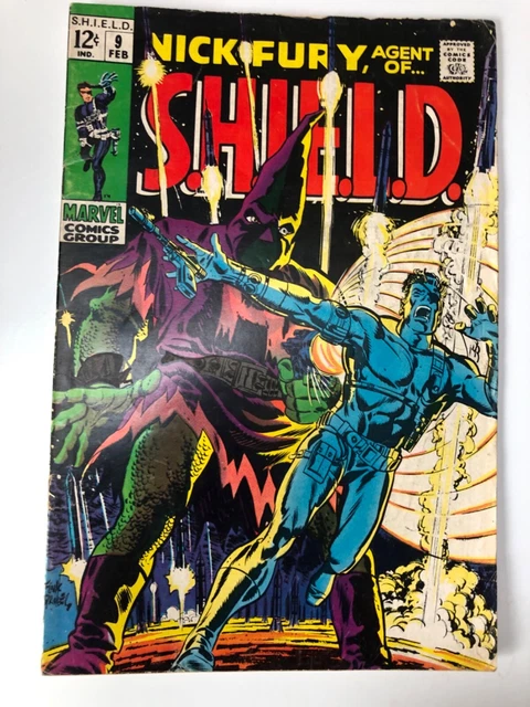 NICK FURY, AGENT Shield#9**1ère application de HATEMONGER**SPRINGER CVR ...