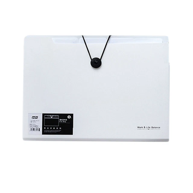 PLASTIC BUCKLE FOLDER Expanding File Organizer Document Orginizing $29. ...