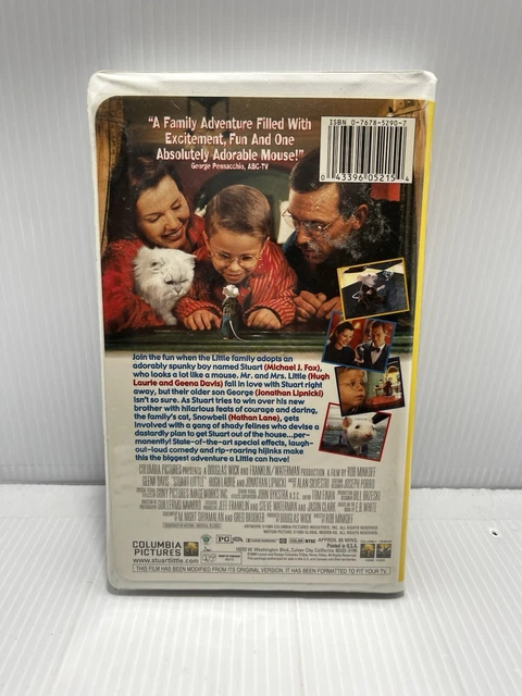 STUART LITTLE VHS 2000 Columbia Pictures (Clamshell Case) Used £7.30 ...