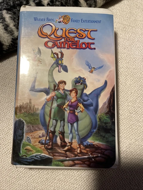 QUEST FOR CAMELOT (VHS, 1998, Warner Brothers Family Entertainment Clam ...