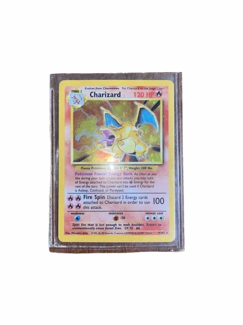 POKÉMON TCG CHARIZARD Base Set 4/102 Holo Unlimited Holo Rare LP $264.99 - PicClick CA