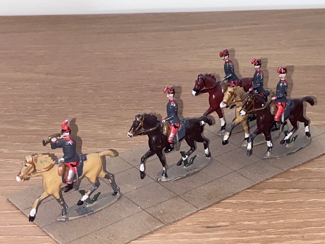 LOT DE 5 soldats de plomb CBG MIGNOT Cavalerie EUR 60,00 - PicClick FR