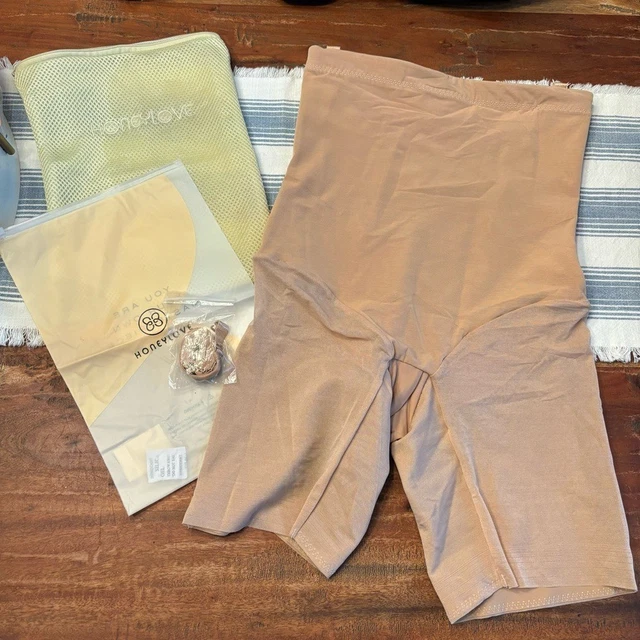 HONEYLOVE SUPER POWER Shorts size Large in Sand Color £28.15 - PicClick UK