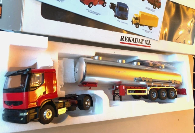 CAMION 1/43 Eligor Renault RVI semi remorque LBS Louis Surber rare EUR ...
