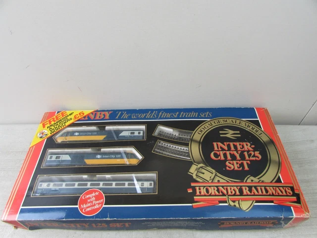 VINTAGE HORNBY INTERCITY 125 Diesel Train Set, Plus Extra Track and ...