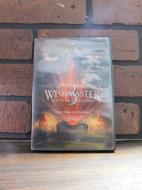 WISHMASTER 3: BEYOND the Gates of Hell (DVD) A.J. Cook Tobias Mehler ...