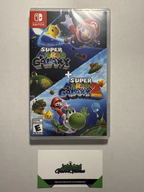 SUPER MARIO GALAXY 1 + Super Mario Galaxy 2 (Nintendo Switch) - Sealed ...