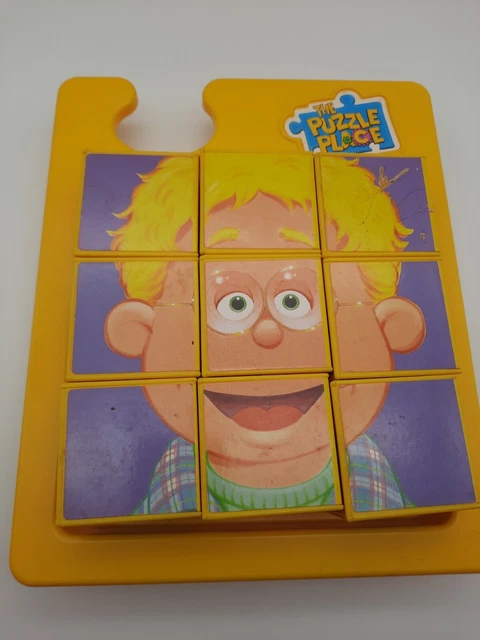 FISHER PRICE THE Puzzle Place PBS Friends Puzzle Cubes w/Original Box £ ...