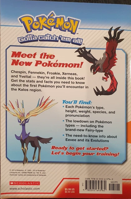 POKEMON GOTTA CATCH Em All Kalos Beginner's Handbook By Scholastic EUR ... POKEMON GOTTA CATCH Em All Kalos Beginner's Handbook By Scholastic EUR ...