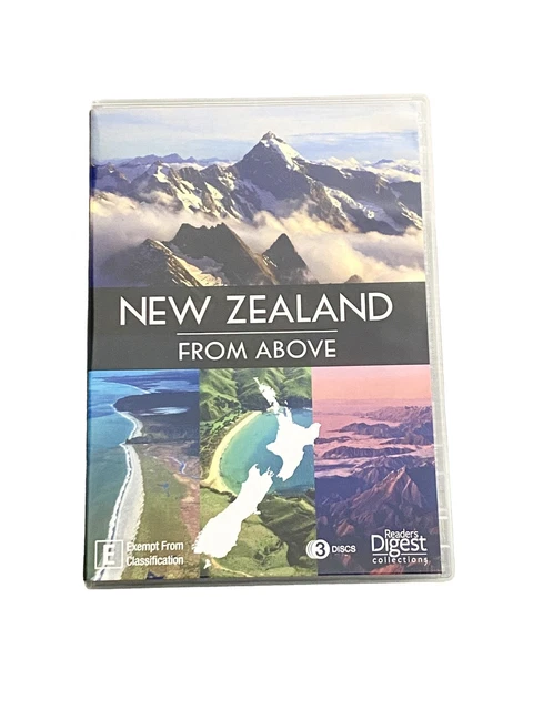 NEW ZEALAND FROM Above (DVD, 2012) 3 Disc Set. FREE POST! $9.98 ...