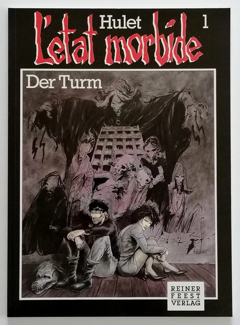 DANIEL HULET »L'ETAT MORBIDE 1 : Der Turm« [Reiner Feest Verlag 1988 ...
