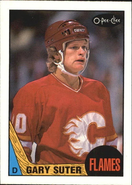 1987-88 O-PEE-CHEE CALGARY Flames carte de hockey #176 Gary Suter EUR 1 ...