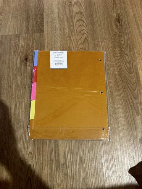 DIY BINDER DASHBOARD. 104 Sticker Designs. 5 Tab dividers. Self-stick ...