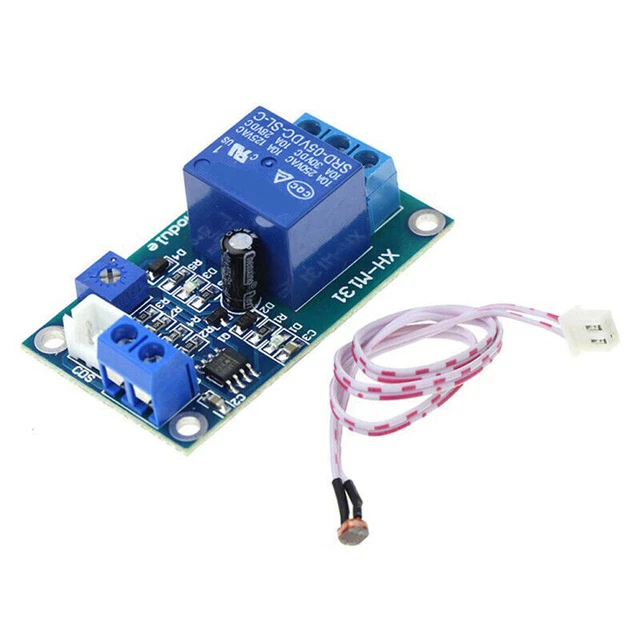 DC5/12V LIGHT CONTROL switch photoresistor relay module xh-m131 ...