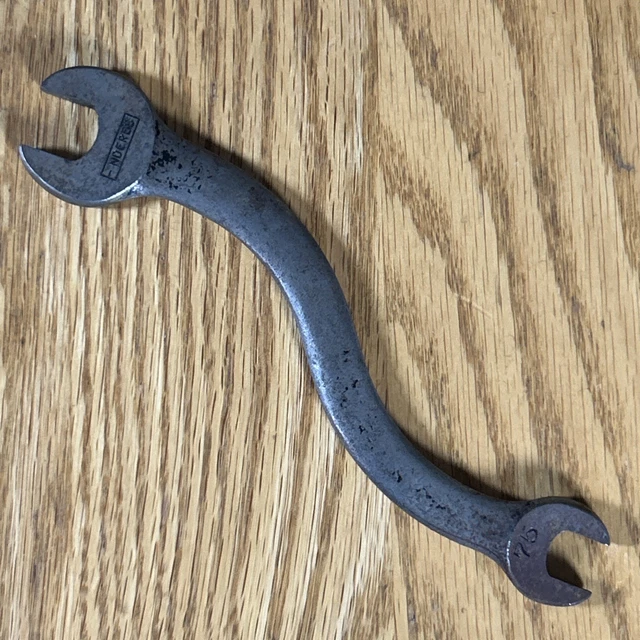 VINTAGE ENDERES WRENCH S Curve Double Open Ended 1/2 13/32 $17.98 ...