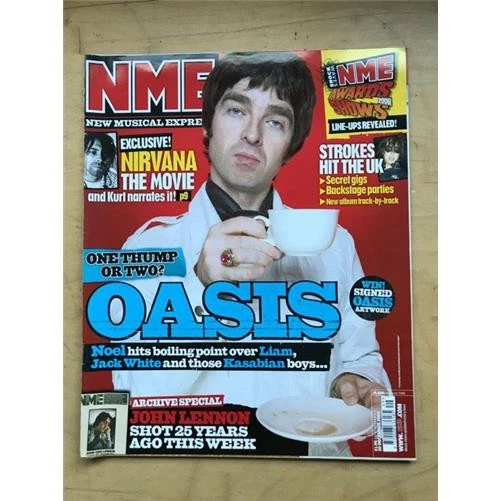 OASIS NME MAGAZINE Dec 10 2005 Noel Cover With More Inside Uk £10.00 ...