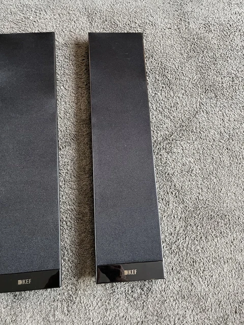 KEF V300 Satellite Speakers (Pair), Black - ( same spec as t301) £260. ...