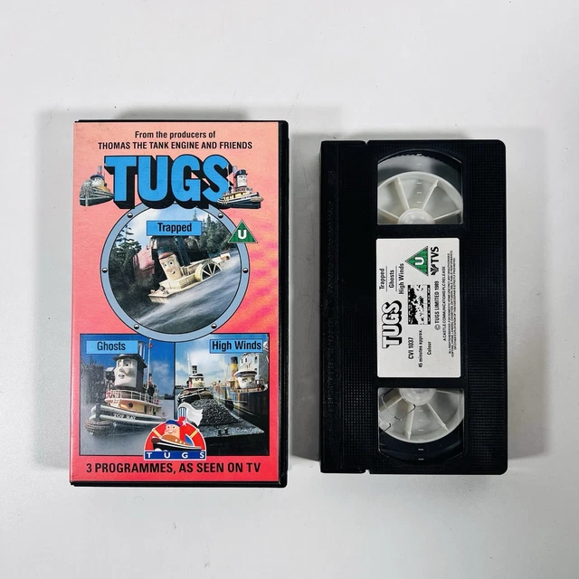TUGS VHS TRAPPED, Ghosts, High Winds - Vintage Childrens £14.95 ...