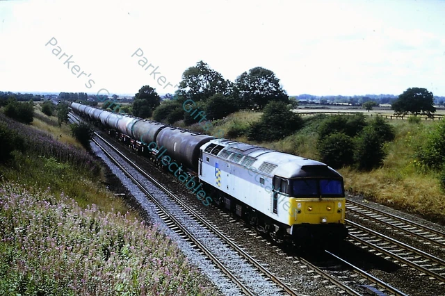 ORIGINAL 35MM RAILWAY Slide Diesel Electric Locomotive class 47 (39D) £ ...