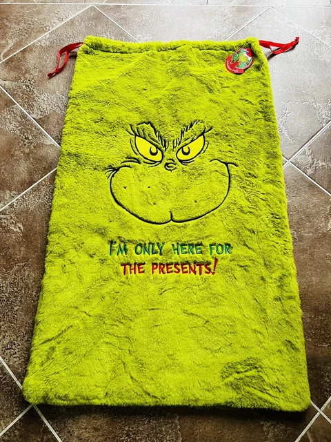 DR.SEUSS THE GRINCH Santa Sack £12.99 - PicClick UK