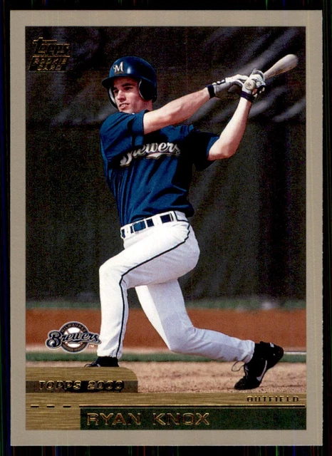 2000 TOPPS RECRUES échangées Ryan Knox RC Milwaukee Brewers #T72 EUR 2 ...
