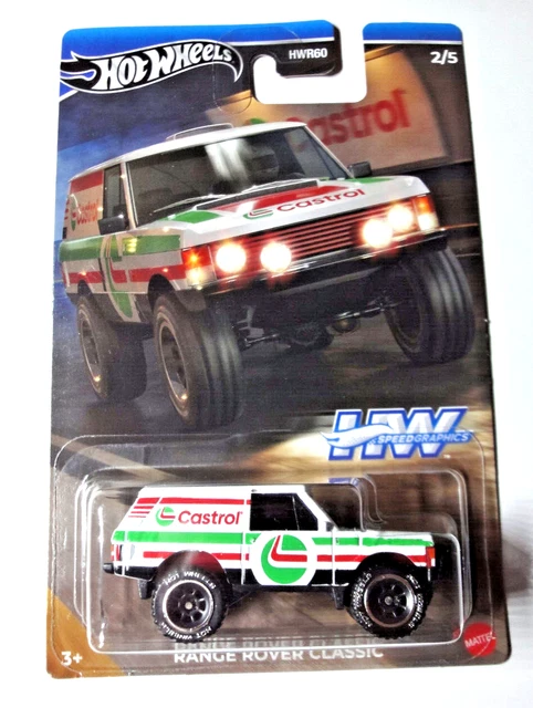 HOT WHEELS - Range Rover Classic - Dakar Rally - HW Speed Graphics 2024 ...