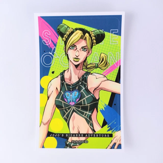 JOLYNE CUJOH JOJO'S Bizarre Adventure Stone Ocean Sticker Seal Japan F ...