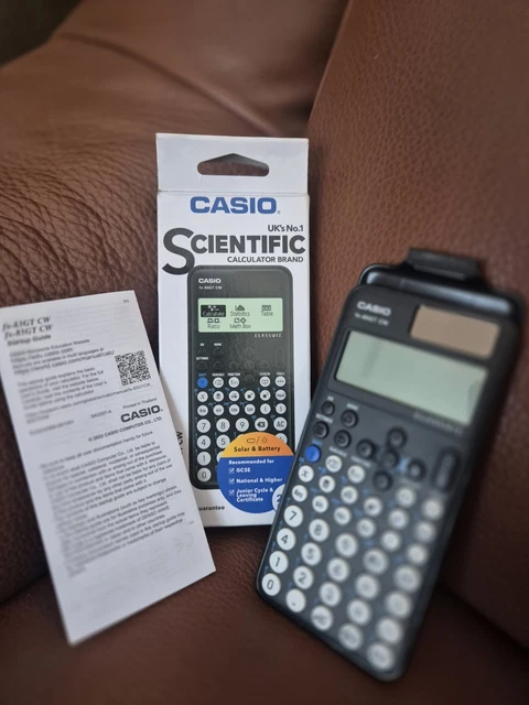 CASIO FX-85GT CW Classwiz Dual Fuel Scientific Calculator boxed working ...