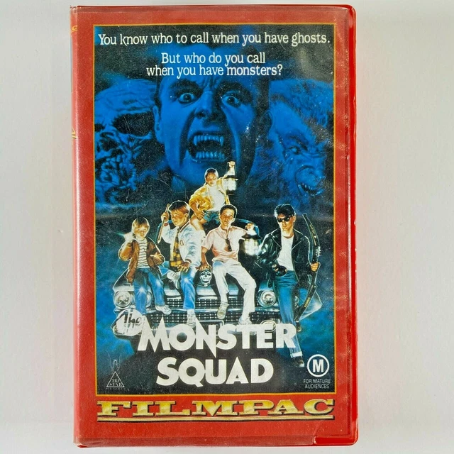 MONSTER SQUAD VHS RARE Horror movie classic $49.99 - PicClick AU