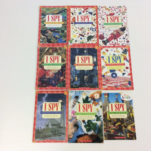KINDERGARTEN 1ST GRADE I Spy 9 Level 1 Reader Scholastic Picture Book ...