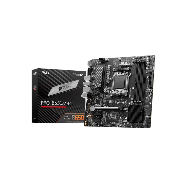MSI PRO B650M-P Socket Am5/B650/Ddr5/S-Ata 600/Micro Atx £135.75 ...